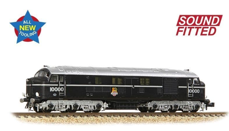 372-912SF Farish LMS 10000 BR Black Early Emblem Sound Fitted