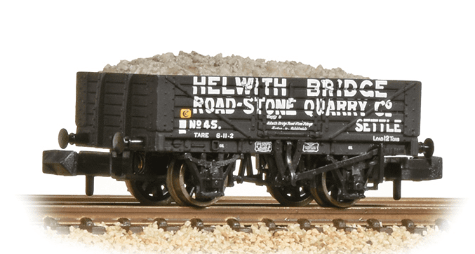 377-032 Graham Farish 5 Plank Wagon Helwith Bridge Road Stone Quarry ...