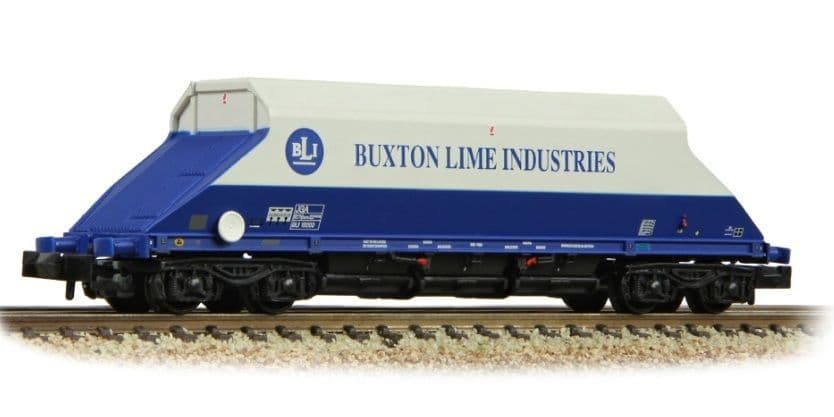 377-101C Farish JGA Bogie Hopper Buxton Lime Industries White & Blue