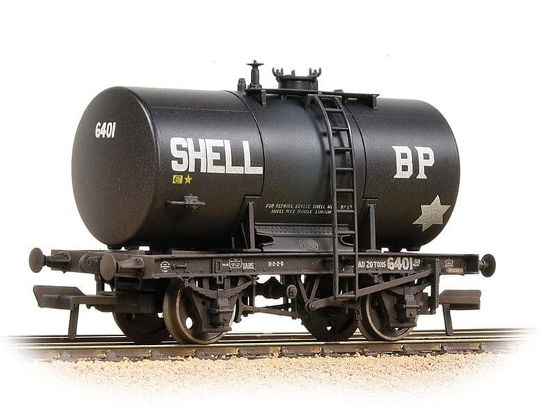 38-776a Bachmann 20 T Class B Anchor-Mounted Tank Shell BP Black