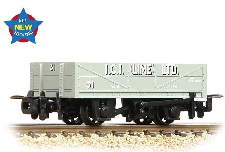 393-152 Bachmann RNAD Rebuilt Open Wagon ICI Buxton Lime