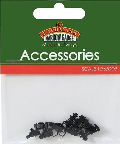 396-001 Bachmann Narrow Gauge Wagon Couplings x10
