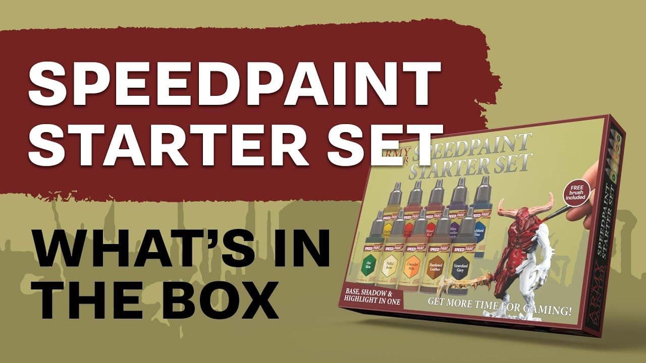 41204 WP8054 ARMY PAINTER STARTER SPEED PAINT SET