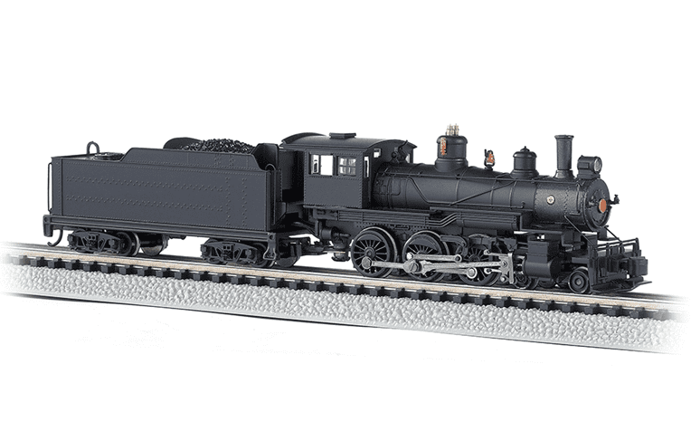 51451 Bachmann Baldwin 4-6-0 Black Unlettered DCC On Board