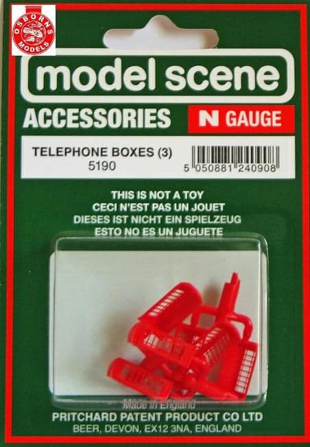 5190 Modelscene Telephone Boxes