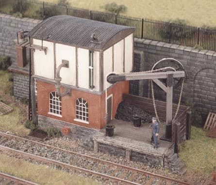 540 Ratio TRACKSIDE BUILDINGS Locomotive Servicing Depot