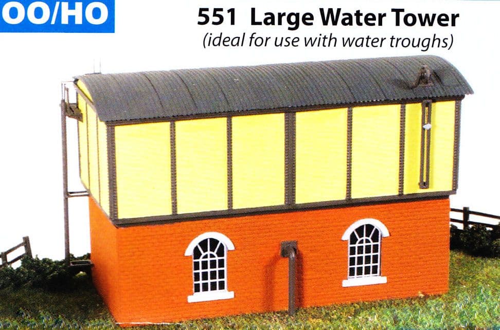 551 Ratio Trackside Building Large Water Tower