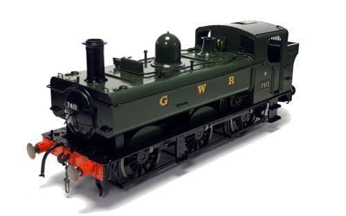 7S-025-001 Dapol ex Lionheart Class 74xx Pannier 7411 GWR Green