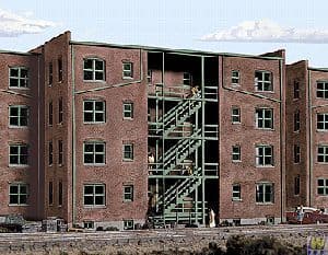 933-3177 Cornerstone HO Scale Background Building Kit