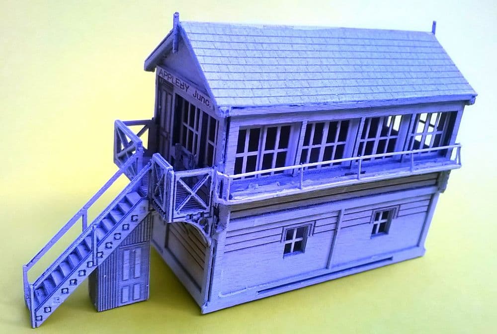ARCH ALN0014 N scale LBSC Wooden Signal Box Kit