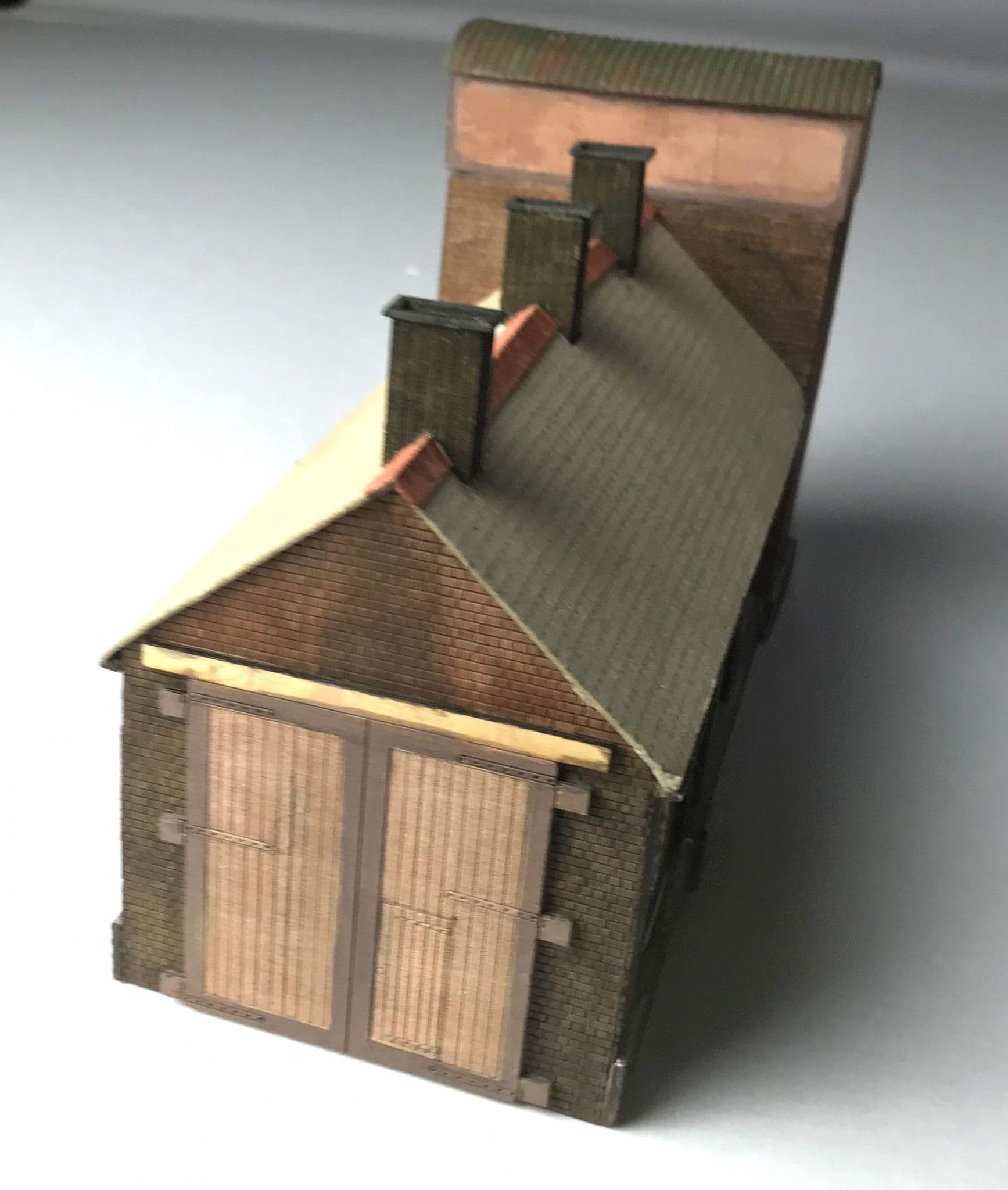 Arch Laser 1/76 Scale Tetbury Engine Shed Kit