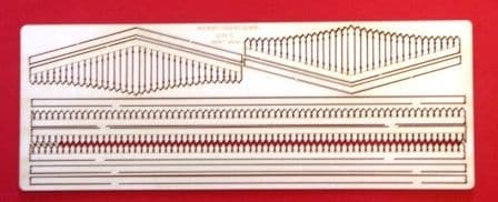 Arch Laser ALN033 GWR Style Island Platform Valance