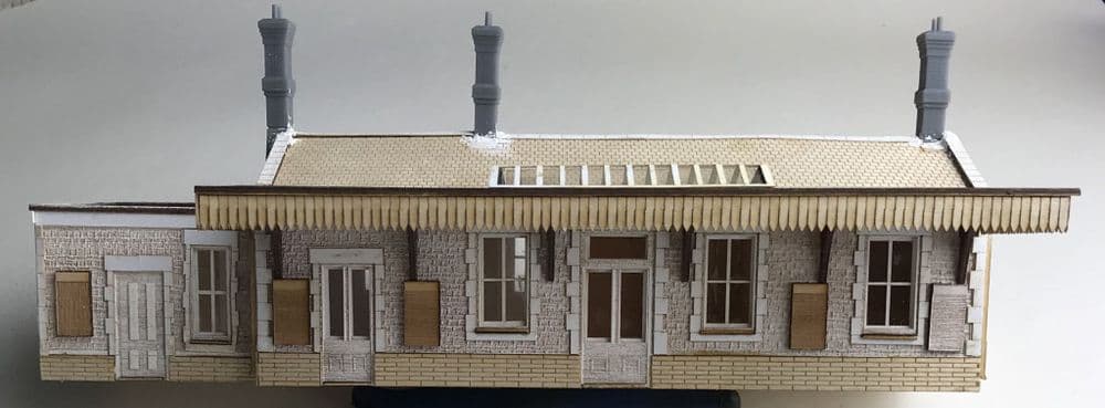 Arch Laser ALOO058 OO Gauge Abbotsbury Station GWR BR W Station Building