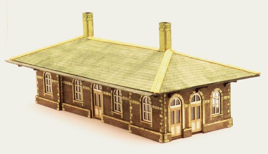 Arch Laser ALTT120 038 GWR Chard Branch Type Station Building Kit