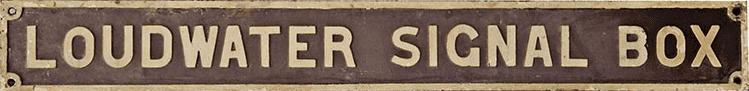 Arch Laser G W R Type Signal Box Nameboards OO
