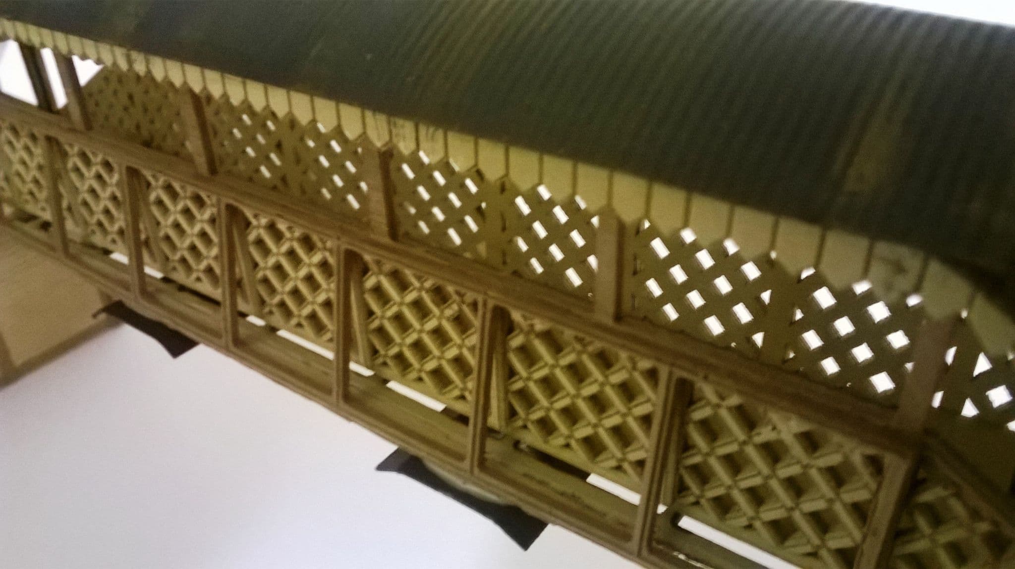 Arch Laser OO031 GWR Covered Platform Footbridge