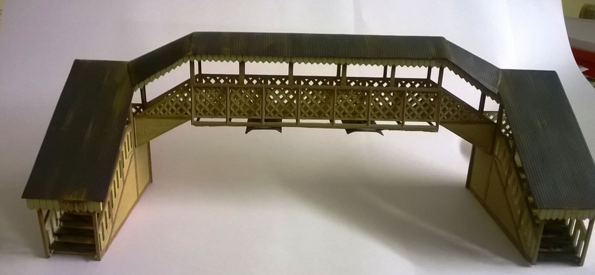 Arch Laser OO031 GWR Covered Platform Footbridge