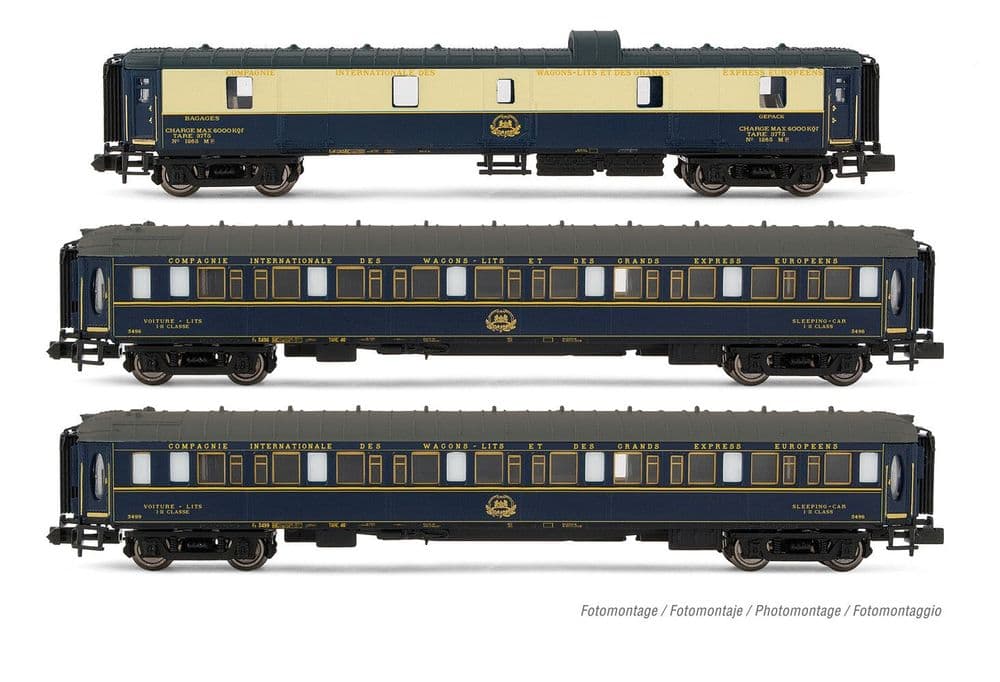 Arnold HIN4403 Scale 1 160 N CIWL Flech D Or Coach Set 3 III