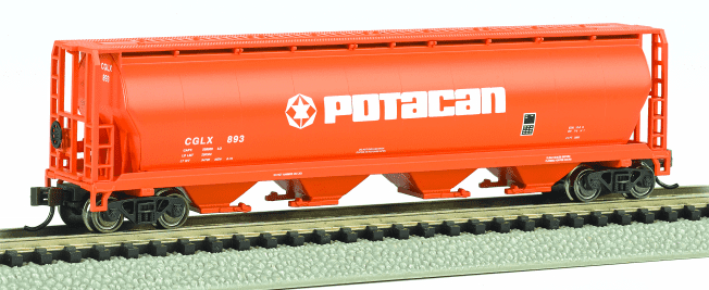 Bachmann 19157 Canadian 4-Bay Grain Hopper Potacan