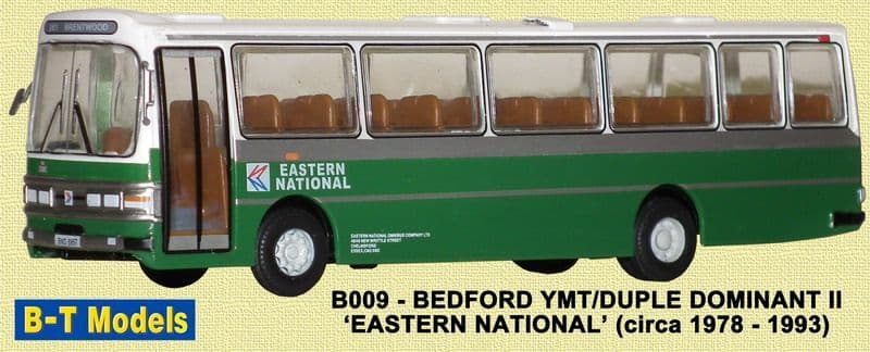 BT Models B009 1/76 scale Duple Dominant II Coach - Eastern National
