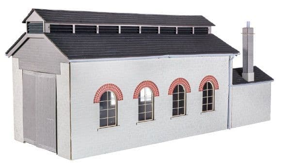 DA7B-002-004 Scale 1 43 O Kitmaster Genesis GWR Engine Shed Ashburton Kit
