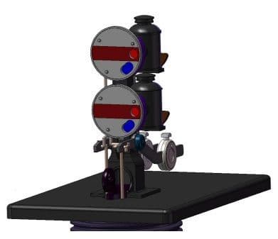 Dapol 001-101 Signal GWR Ground Signal Twin Disk