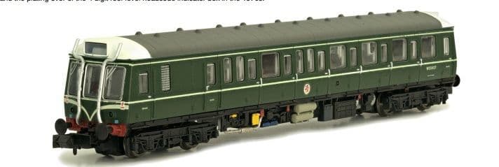 Dapol 2D-009-007 Class 121 W55025 BR Green Speed Whiskers