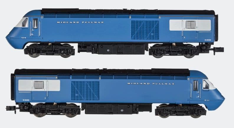 Dapol 2D-019-300 Class 43 HST Pullman Blue Full Train Set 11 Car Set