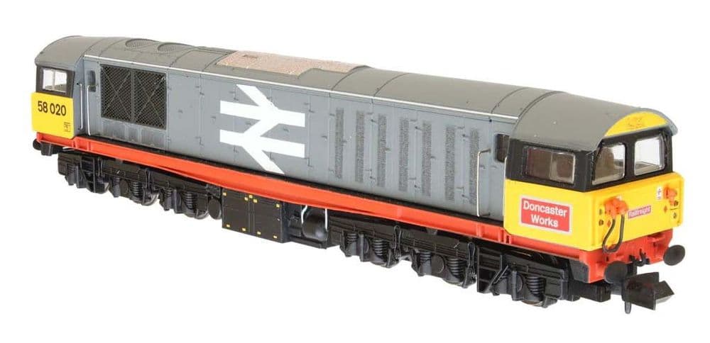 Dapol 2D-058-002 Scale 1 148 N Class 58 020 Railfreight Revised