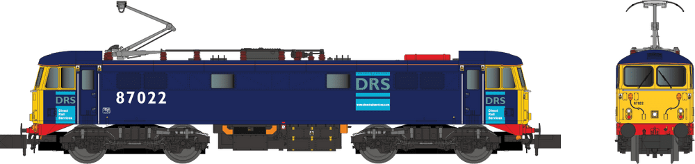 Dapol 2D-087-004 Class 87 87022 DRS