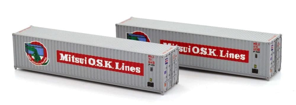Dapol 2F-028-116 Scale 1 148 N 40ft Container Pack 2 MOLU