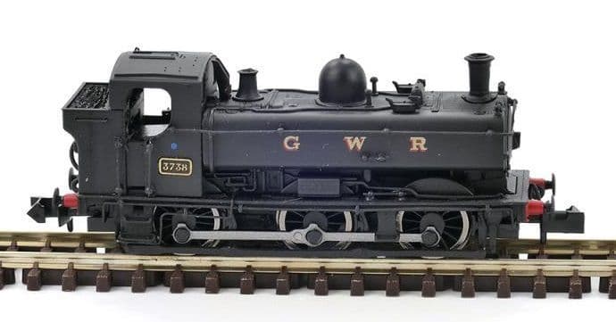 Dapol 2S-007-032 Scale 1 148 N Pannier Tank 3738 GWR Black Lettered