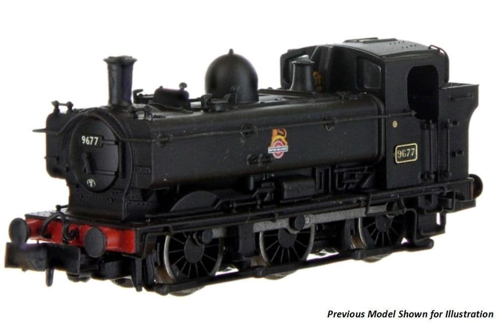Dapol 2S-007-033 Scale 1 148 N Pannier Tank 3711 BR Early Black