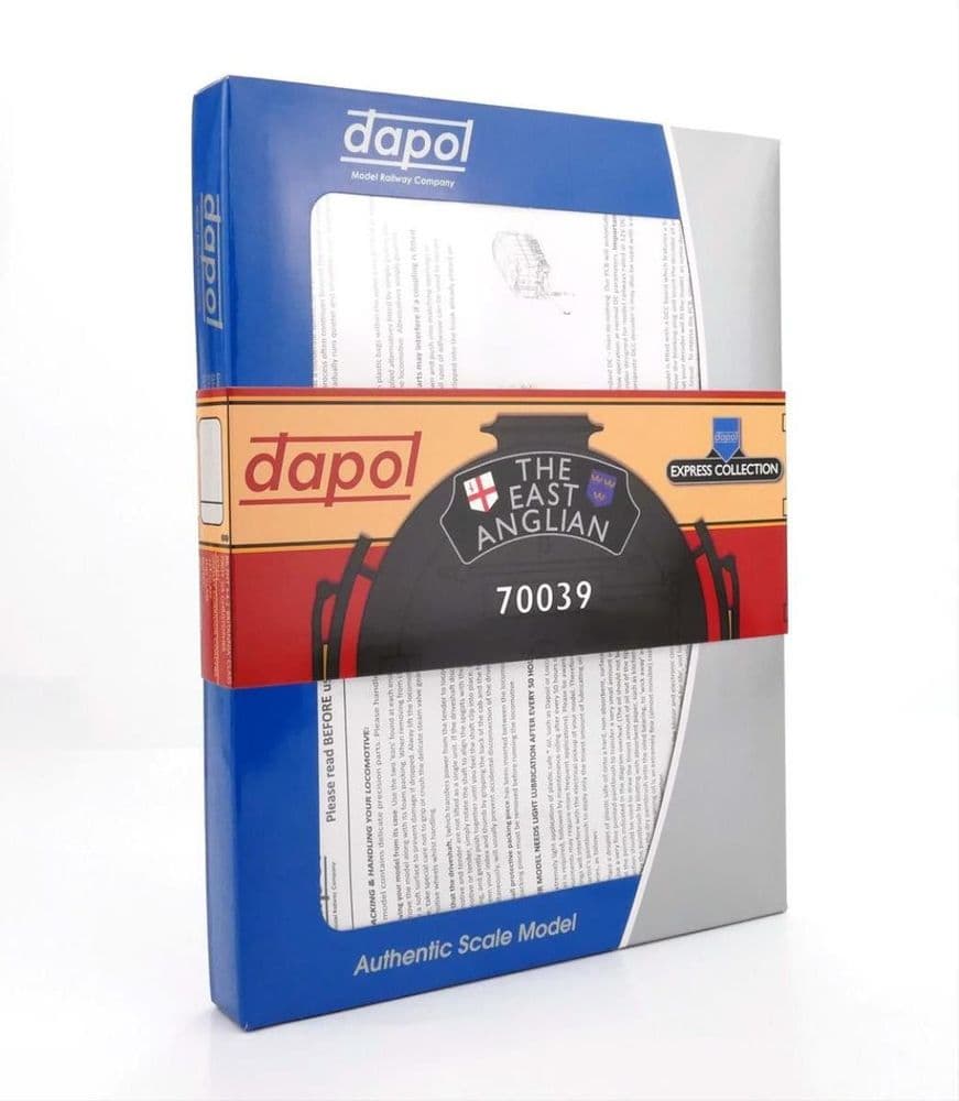 Dapol 2S-017-010D Scale 1 148 N Britannia 70039 BR East Anglian Train ...
