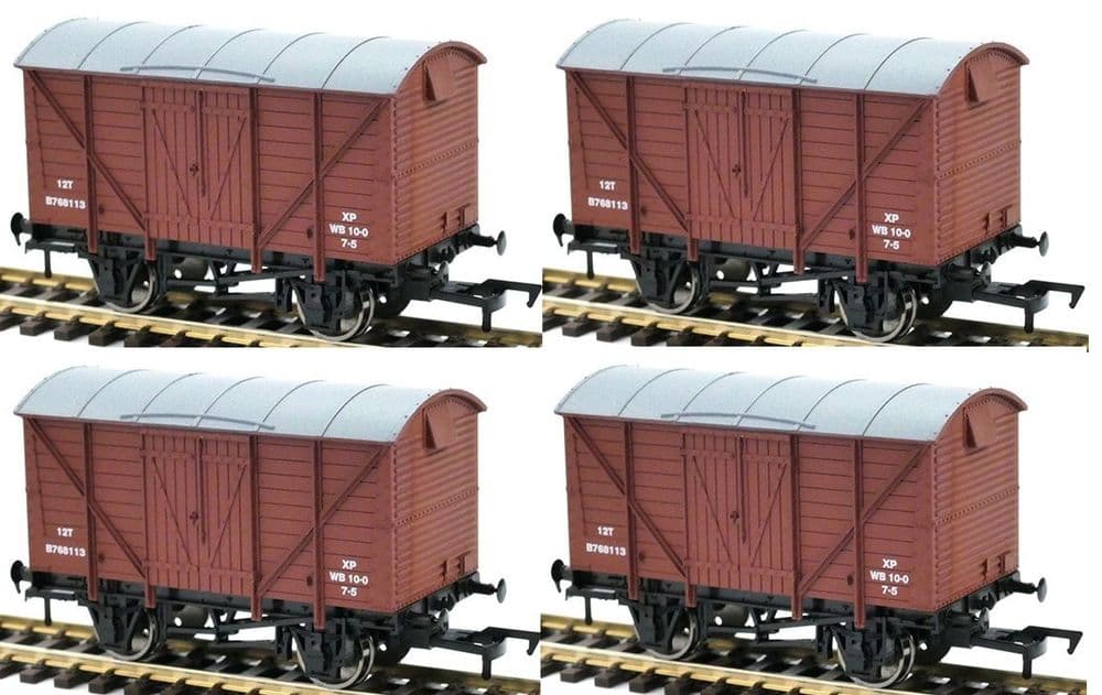 Dapol 4F-012-039 Scale 1 87 OO Ventilated Van BR Bauxite B768113 1