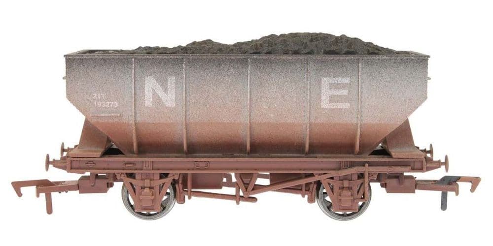 Dapol 4F-034-121 Scale 1 76 OO 21t Hopper NE 193273 Weathered