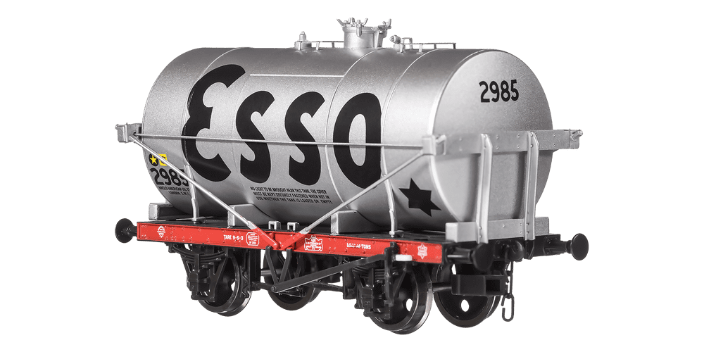 Dapol 4F-058-001 Scale 1 76 OO 14T Tank Wagon Class A Esso Silver 2985