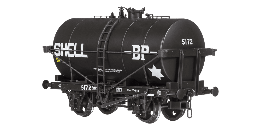 Dapol 4F-059-001 Scale 1 76 OO 14T Tank Wagon Class B Shell - BP Black 5172