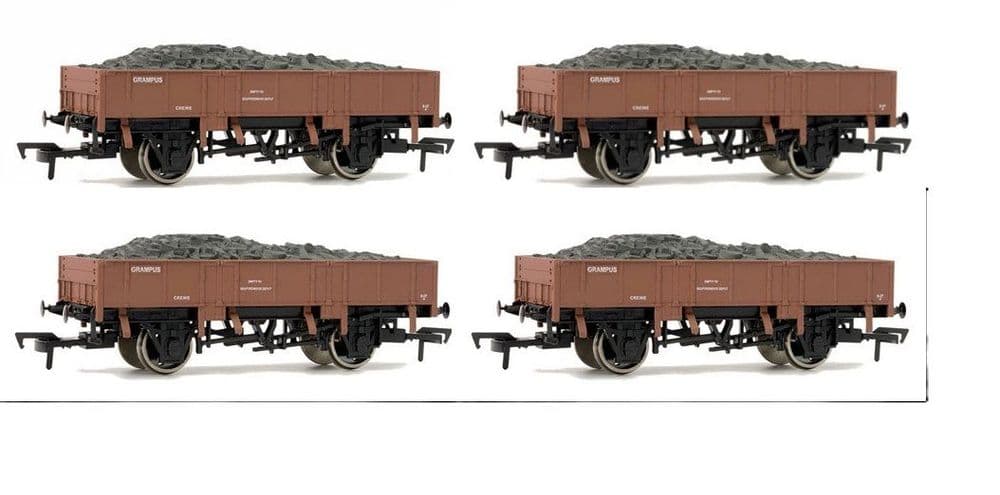 Dapol 4F-060-021 4 Scale 1 76 OO Grampus Wagon s BR Bauxite Dapol 4F-060-021 4 Scale 1 76 OO Grampus Wagon s BR Bauxite