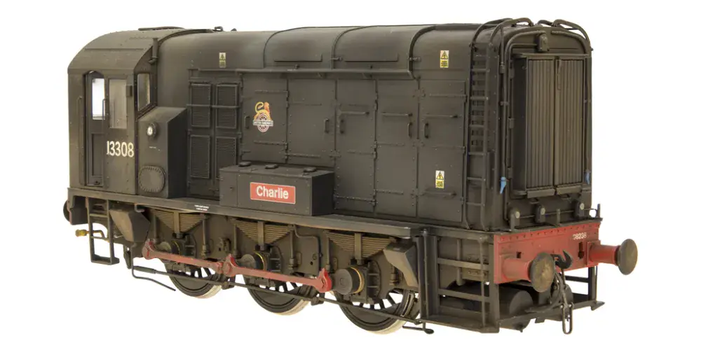 Dapol 7D-008-005W O Gauge Class 08 shunter 13308 "Charlie" in BR Black ...