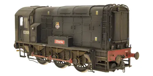 Dapol 7D-008-005W O Gauge Class 08 shunter 13308 "Charlie" in BR Black ...