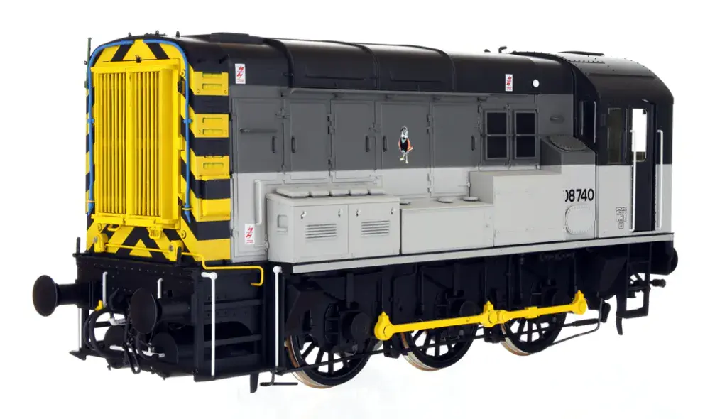 Dapol 7D-008-015 O Gauge Class 08 Railfreight Triple Grey 08740