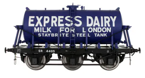 Dapol 7F-031-007 O Gauge 6 Wheel Milk Tanker Express Dairies 4405
