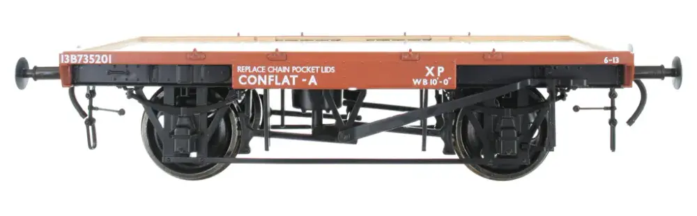 Dapol 7F-037-102 O Gauge BR Conflat A B735201 13Tons 6 13