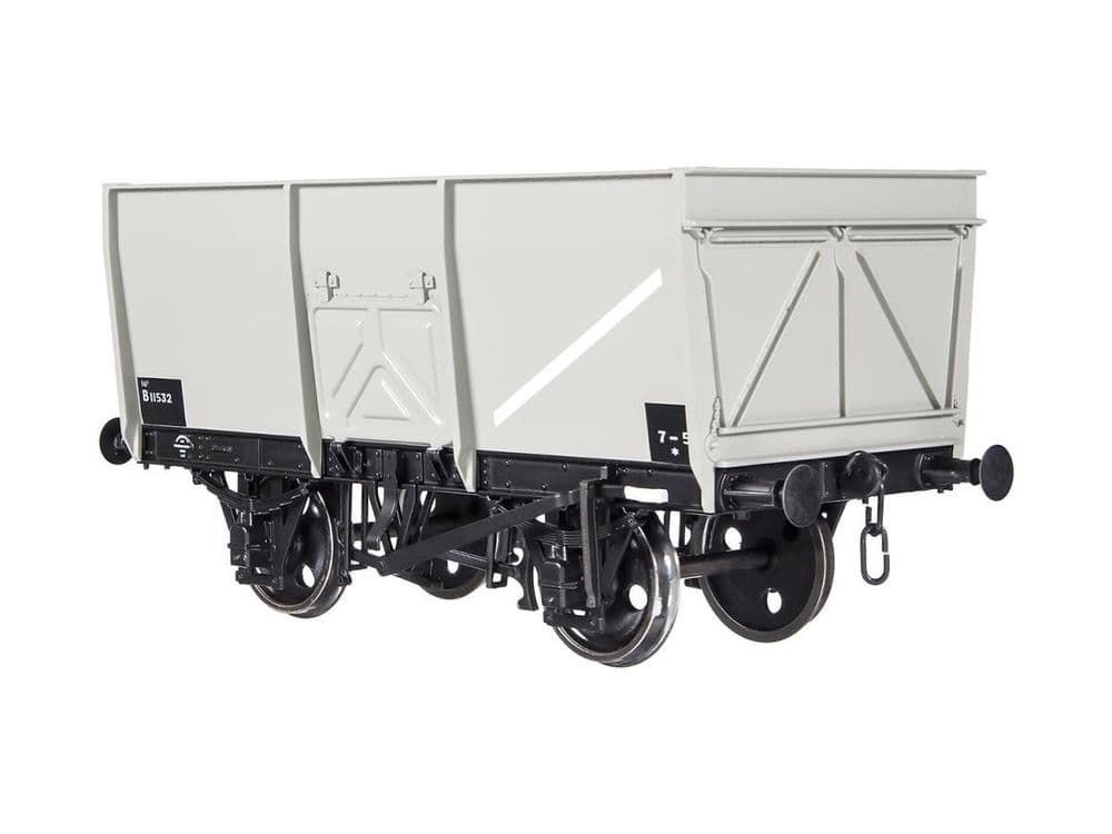 Dapol 7F-041-004 Scale 1 43 O 14t Slope Sided Mineral Wagon BR Grey B11532