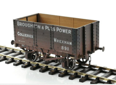 Dapol 7F-073-006W Scale 1 43 O 7 Plank Wagon 9 Wheelbase Broughton ...