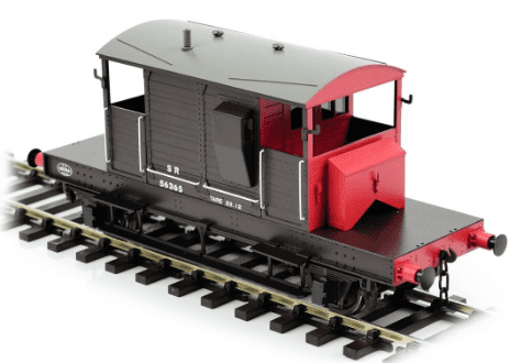 Dapol 7F-100-100 Scale 1 43 O SR Pill Box Brake Van 56365 SR Brown/Red ...
