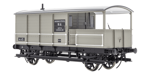 Dapol 7F-300-003 GWR Toad Brake Van BR Grey W17953 Diagram AA15