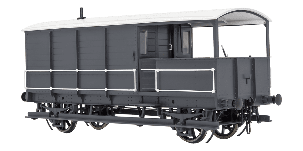 Dapol 7F-300-004 GWR Toad Brake Van GWR Grey Unnumbered Diagram AA15 ...