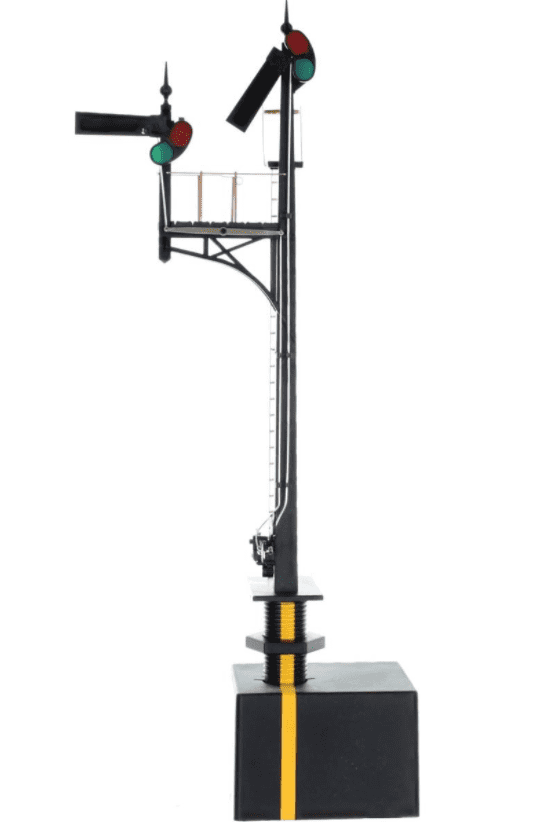 Dapol 7L-001-006 Junctn Signal GWR Lt hand with two arms shorter post to Lt